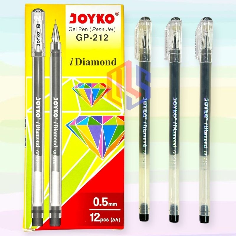 Jual Ball pen/Pulpen/Pena GP 212 Diamond Joyko (12 Pcs) | Shopee Indonesia