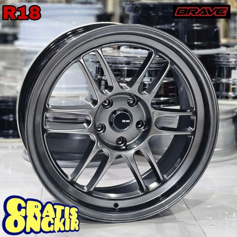 Jual jual velg mobil racing R18 ENKEI RPF1 LEBAR 8,5 velg mobil ring 18 velg racing mobil import ...