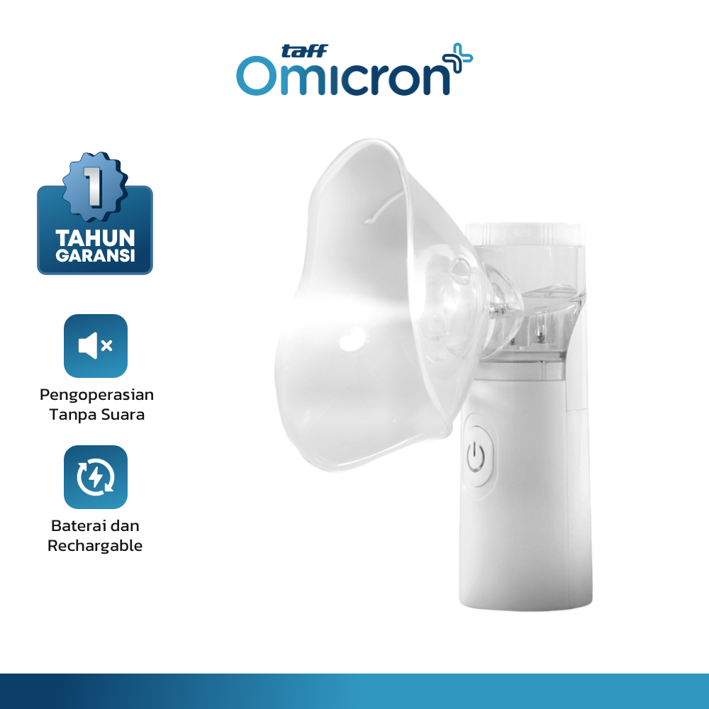 Jual TaffOmicron Alat Terapi Pernapasan Handheld Nebulizer Inhaler - JSL-W303 - Putih | Shopee ...