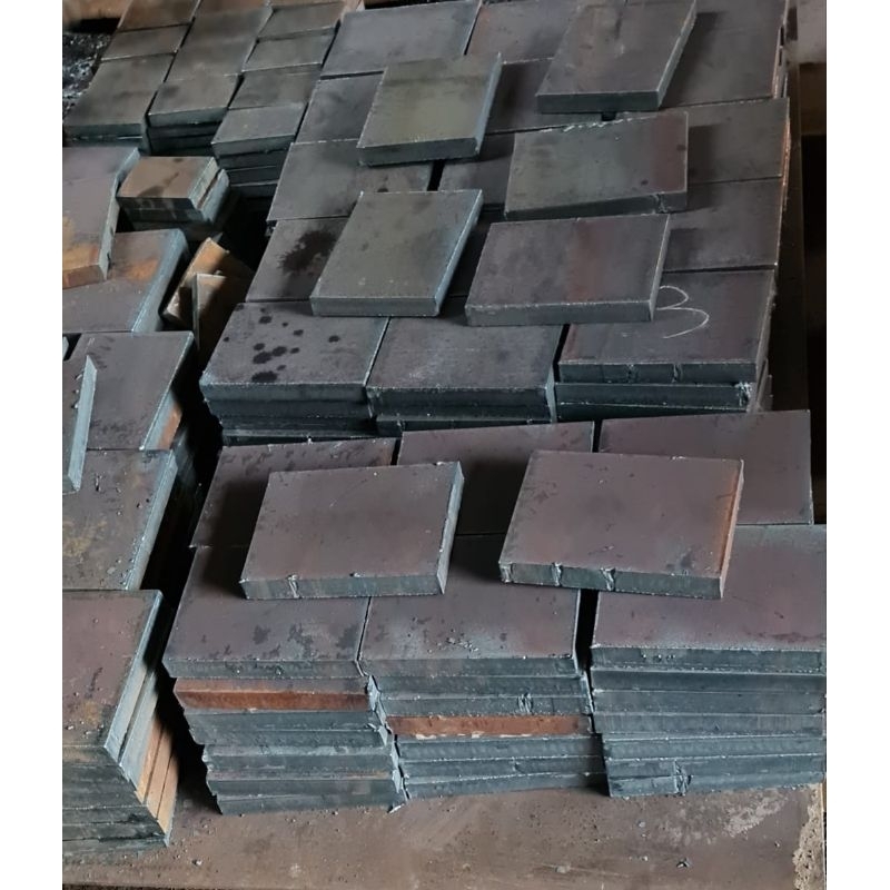 Jual Plat Besi Persegi Kotak Ukuran 15 x 150 x 150 mm | Shopee Indonesia