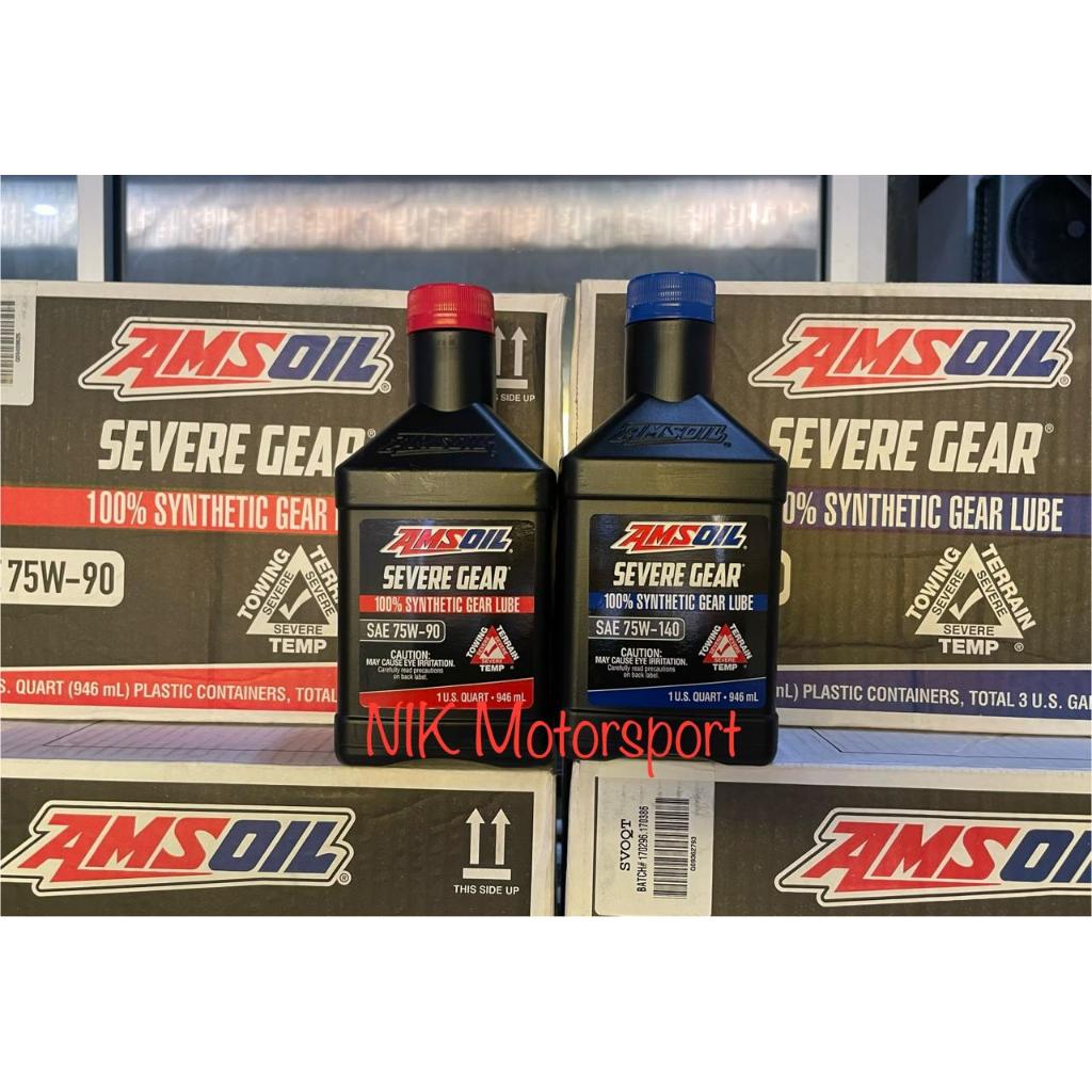 Jual AMSOIL Oil Gear / Amsoil Severe Gear 100% Synthetic Gear Lube ...