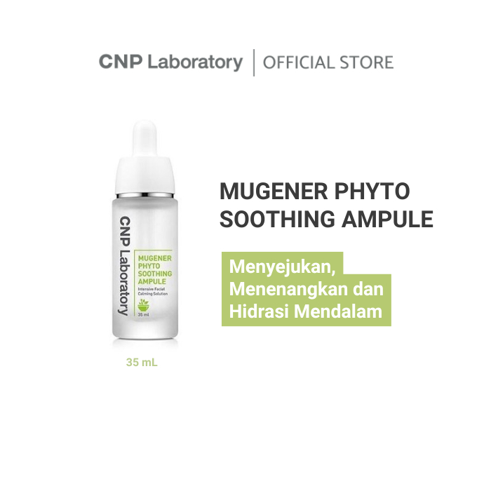 Jual CNP LABORATORY Mugener Phyto Soothing Ampule 35ml | Shopee Indonesia