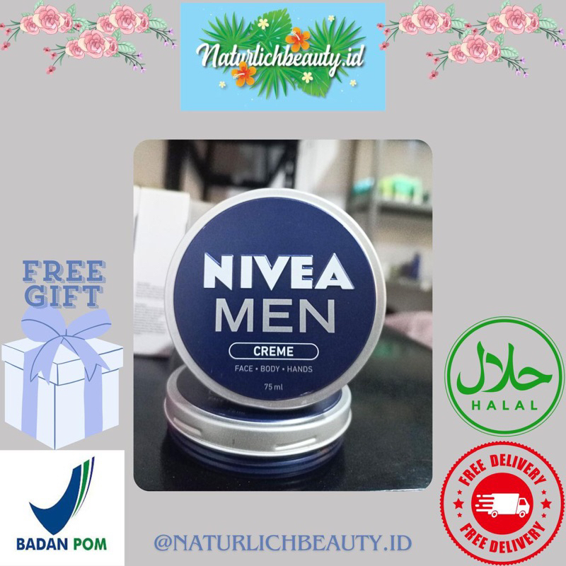Jual NIVEA MEN CREME TIN MEN PRIA 75ml | Shopee Indonesia