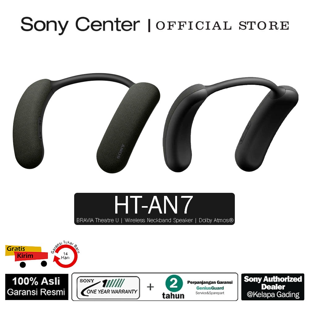 Jual SONY CENTER Sony BRAVIA Theatre U Wireless Neckband Speaker Dolby ...