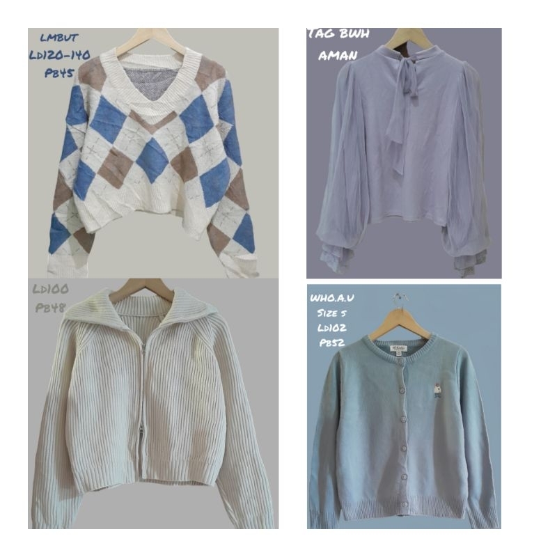 Jual SWEATER RAJUT | CARDIGAN | Shopee Indonesia