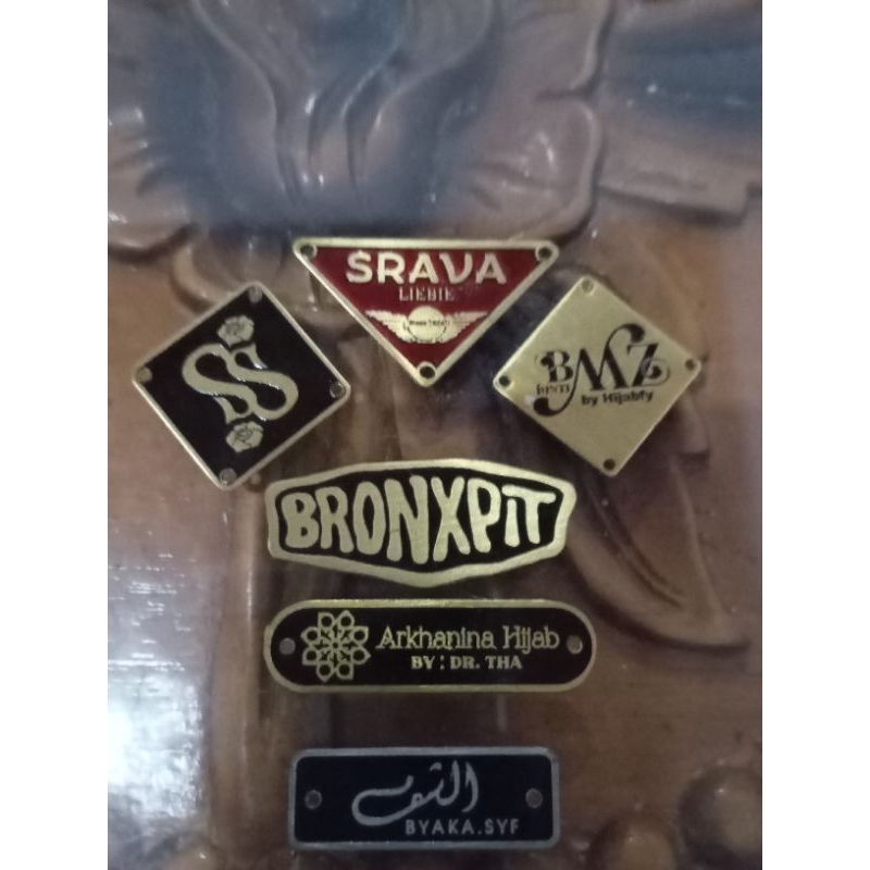 Jual label plat hijab besi | Shopee Indonesia