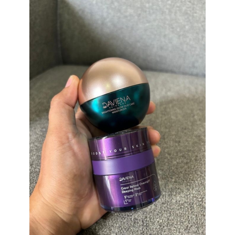Jual DAVIENA SKINCARE BUNDLING HEMAT GREAT RETINAL & MOISTURIZER ...