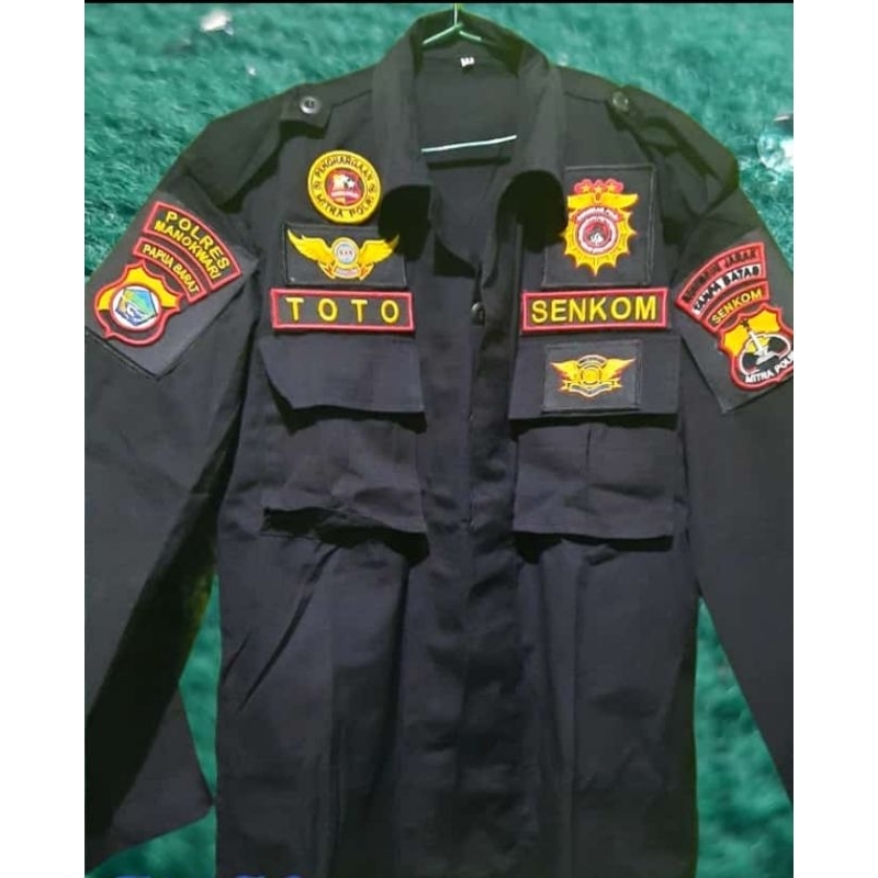 Jual SERAGAM PDL/SERAGAM SENKOM DAN 3 PIN | Shopee Indonesia