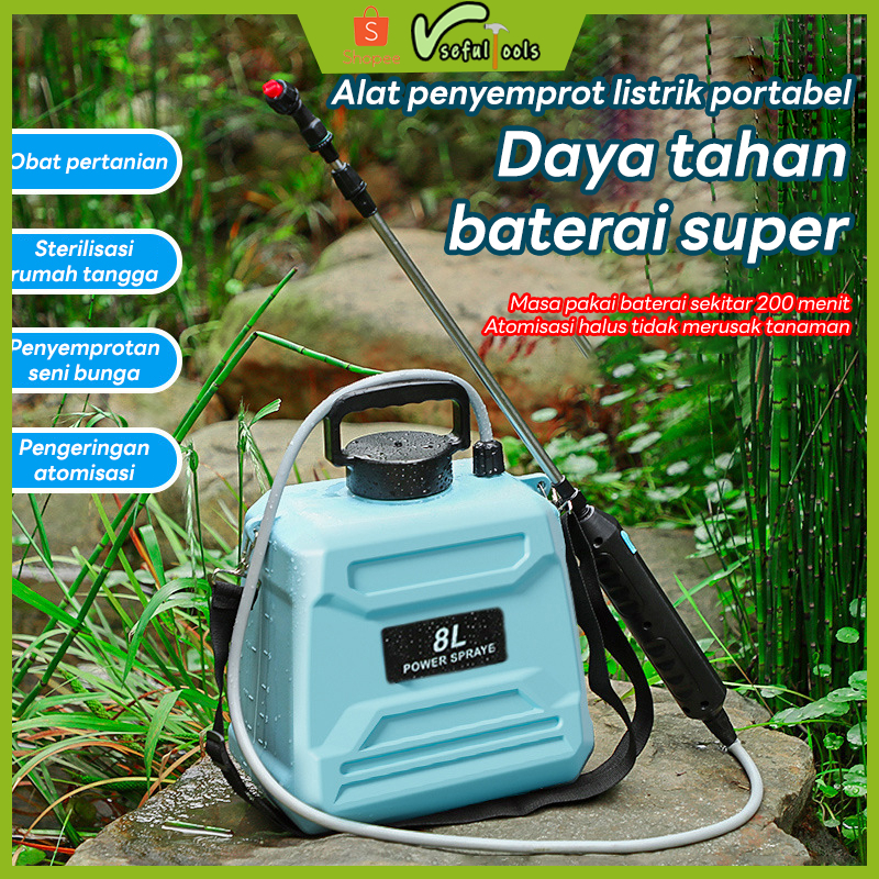 Jual Usefultools Semprotan Elektrik Sprayer Shoulder Type 5/8 Liter ...