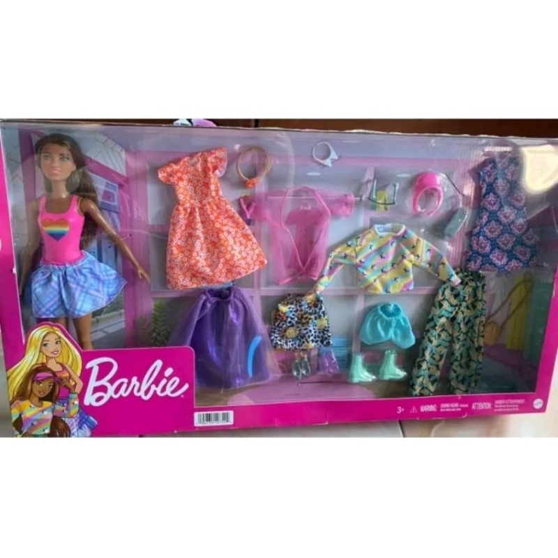 Jual paket berbi Mattel 1 set New | Shopee Indonesia