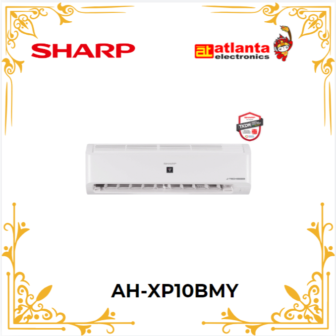 Jual Sharp AC Inverter Plasmacluster 1 PK AH-XP10BMY | Shopee Indonesia