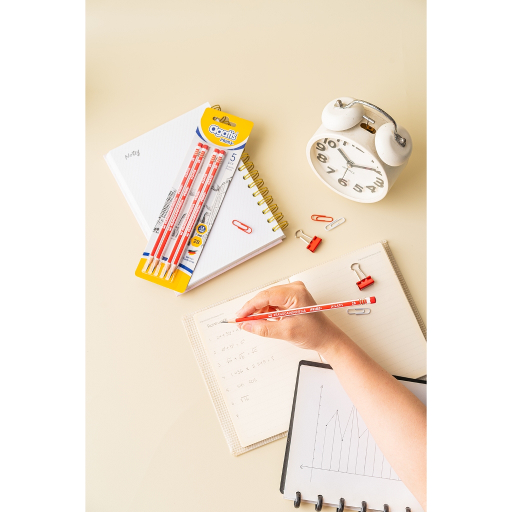 Jual AGATIS Stationery - Prime Pensil Tulis Merah Putih Edisi ...