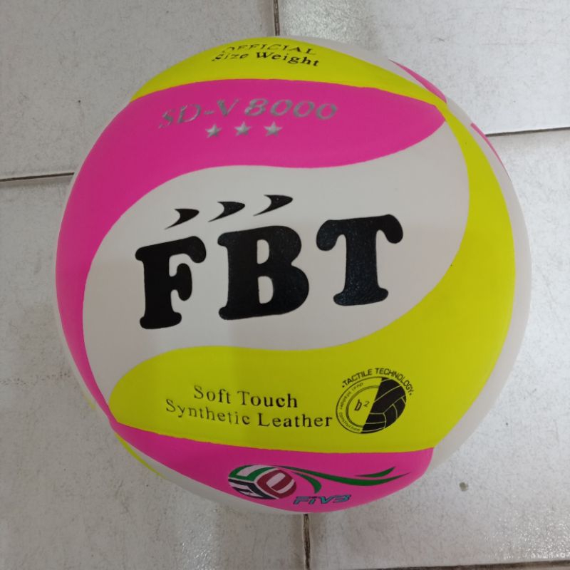 Jual BOLA VOLY/VOLY FBT V 8000 FBT FREE PENTIL JARING ( BISA COD ...