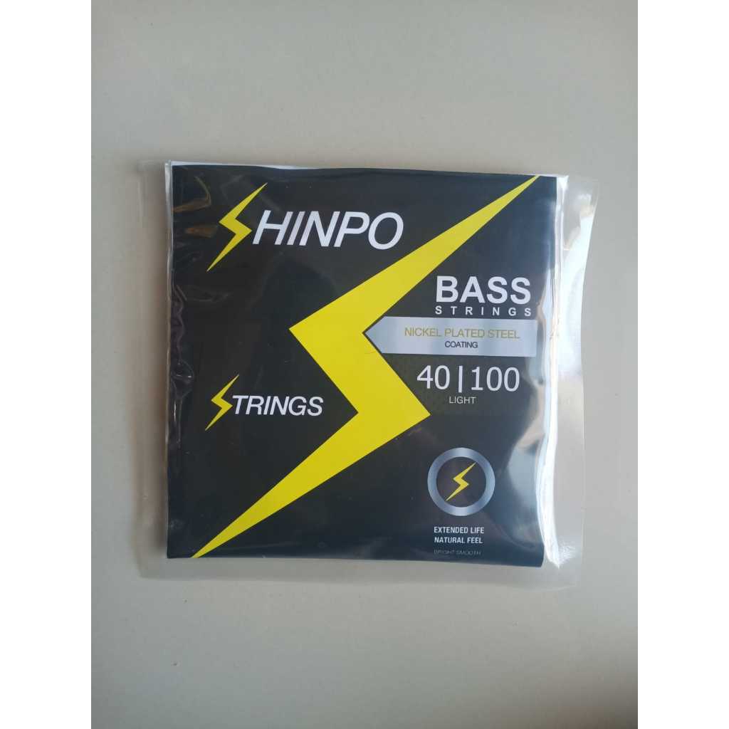 Jual Senar Bass SHINPO 4 String Elektrik Ukuran 0.40 Bass Fender Set ...