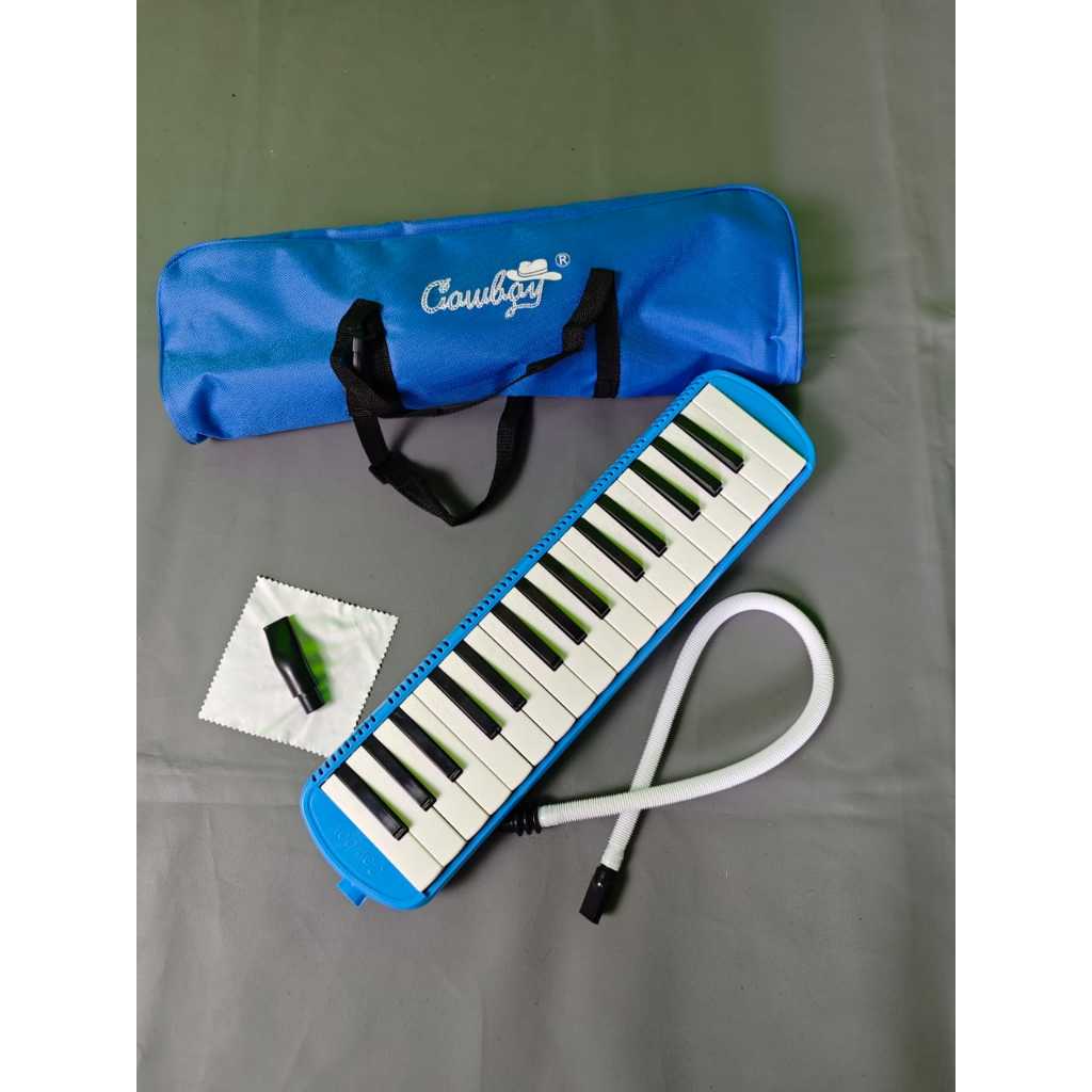 Jual Pianika Cowboy Pianika Tiup Piano Anak Bonus Tas Kain Alat Musik ...