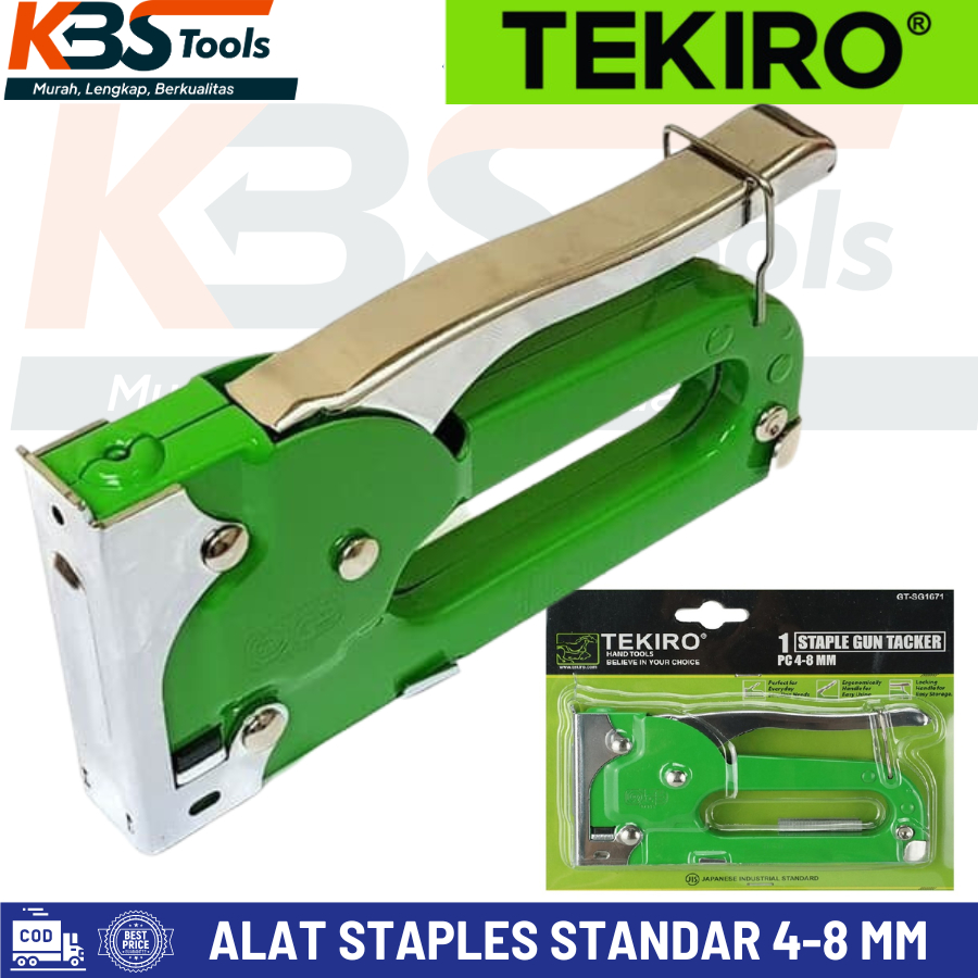 Jual TEKIRO Staples Standar 4 - 8 MM / Staples Gun | Shopee Indonesia