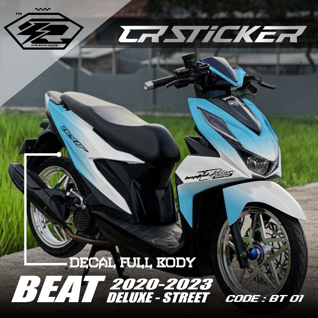 Jual Decal Sticker Beat DELUXE STREET 2020 2021 2022 2023 Full body ...