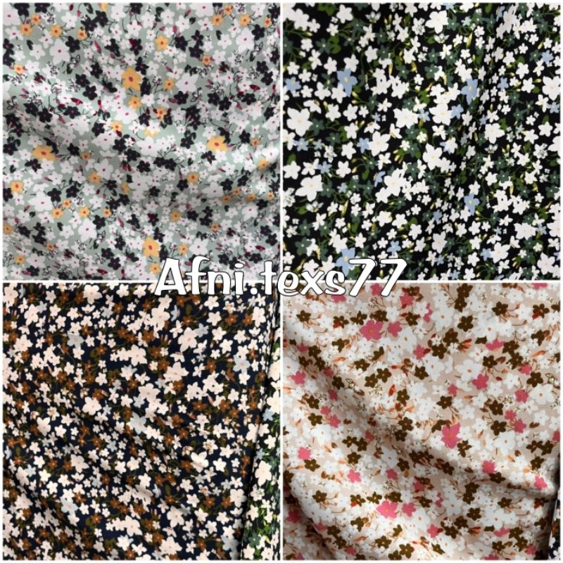 Jual Kain wolfis Premium Grade A, Kain Monalisa motif | Shopee Indonesia