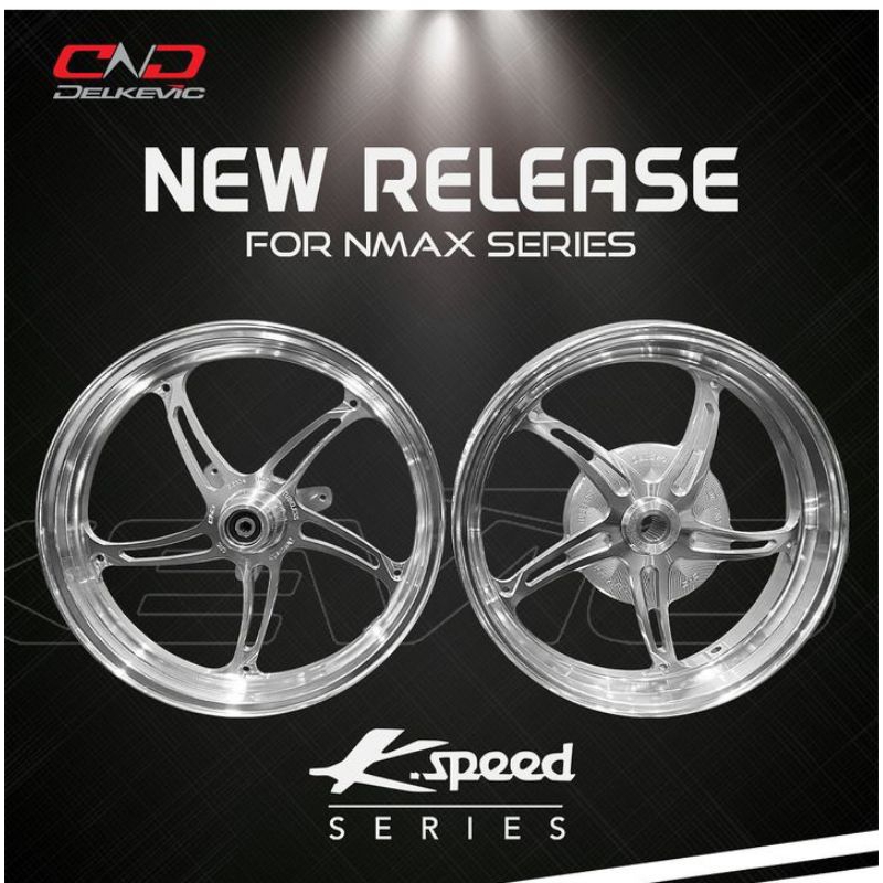 Jual VELG DND DELKEVIC K SPEED NMAX NEW/NMAX OLD/AEROX NEW/AEROX OLD/185 215 ×14 | Shopee Indonesia