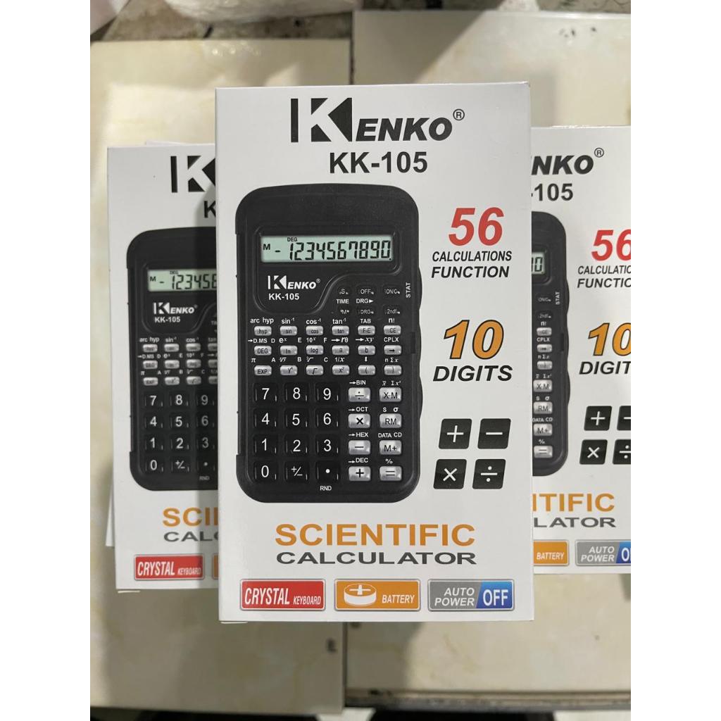 Jual SCIENTIFIC KALKULATOR KENKO KK-105 calculator | Shopee Indonesia