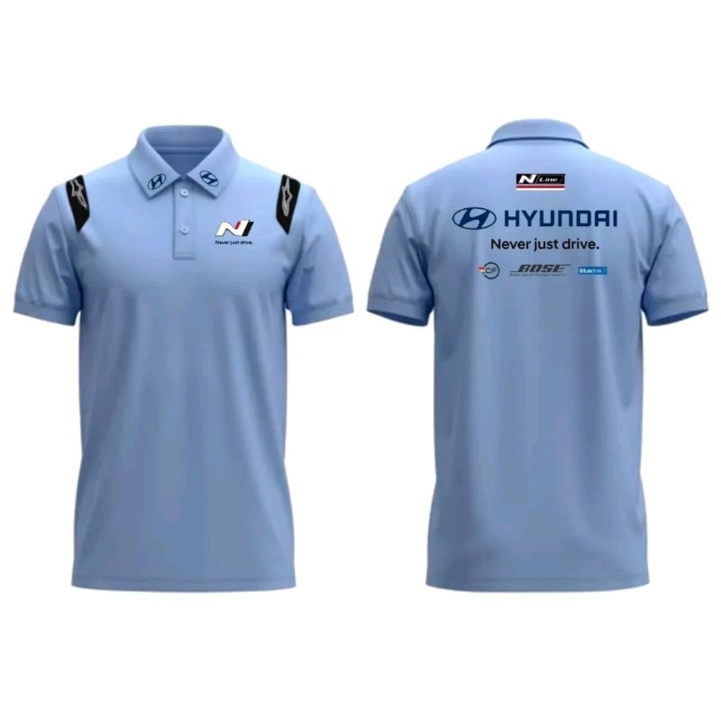 Jual Polo Shirt Hyundai N Line | Shopee Indonesia
