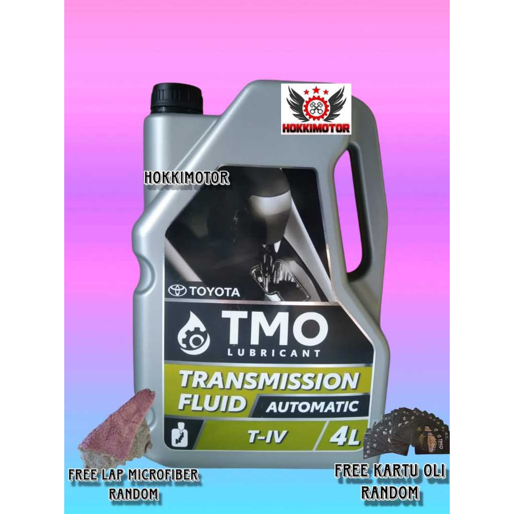 Jual OLI TMO ATF TRANSMISI MATIC 4 LITER TOYOTA AUTOMATIC POWER STEERING T-IV 4L( 1 PCS KARTU ...