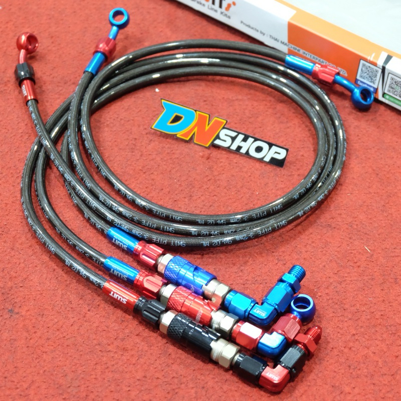 Jual Selang rem depan swits staubli atau quickrelease 36 inch | Shopee ...
