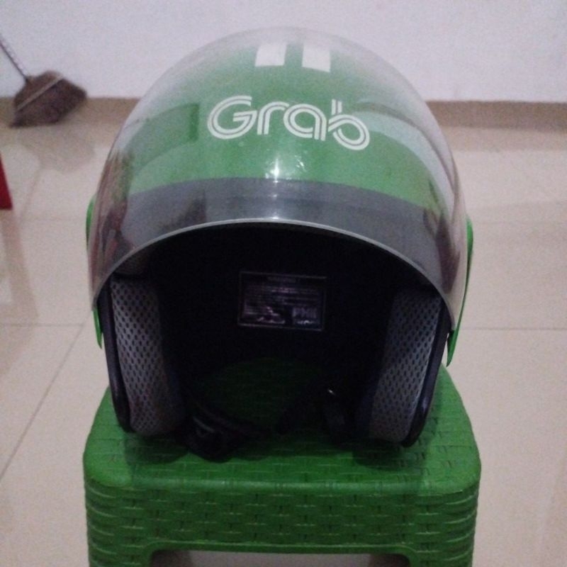 Jual Helm ojol grab original | Shopee Indonesia