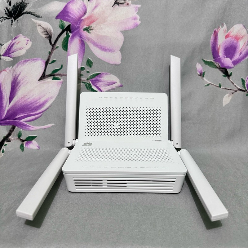 Jual router Huawei GPON ONT 5v5 port biru dan hijau | Shopee Indonesia