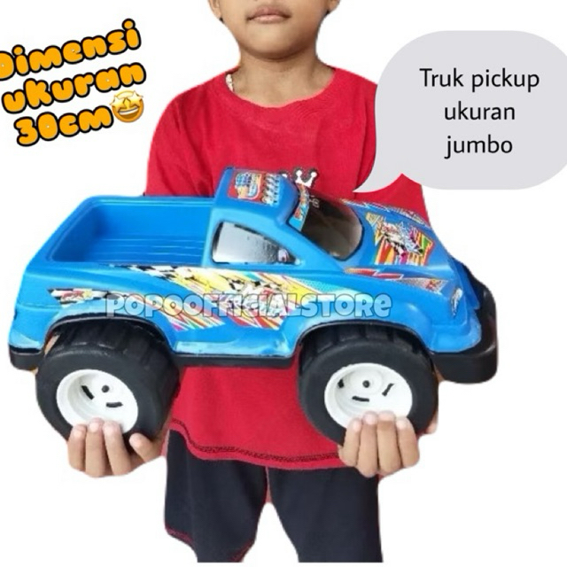 Jual Mainan mobil pick up, bahan tebal dan besar / Mainan mobil muatan ...