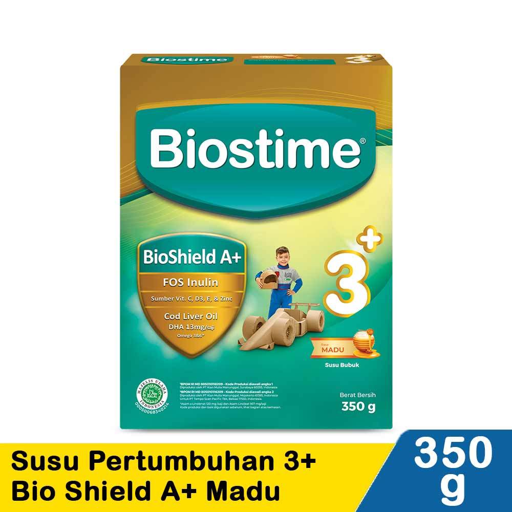 Jual Susu Biostime 3+ Kemasan 350 gr - Untuk Anak Usia 3 Sampai 5 Tahun ...