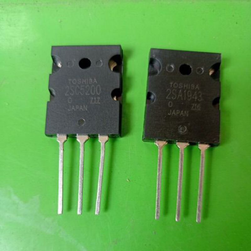 Jual transistor final Toshiba 2SA1943 2SC5200 sepasang | Shopee Indonesia