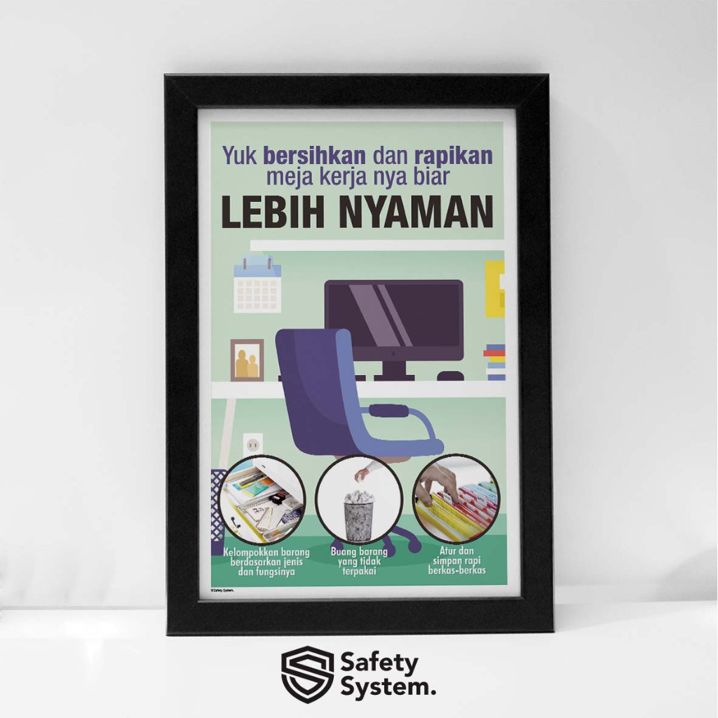 Jual Poster K3 Keselamatan Kerja Safety Kesehatan Dan Keselamatan Kerja ...