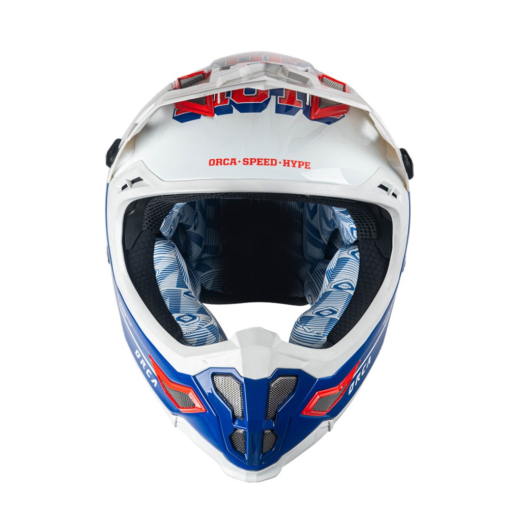 Jual Orca Powergear - HELM FIBER FULL FACE CROSS HYPERION X THE STATE ...