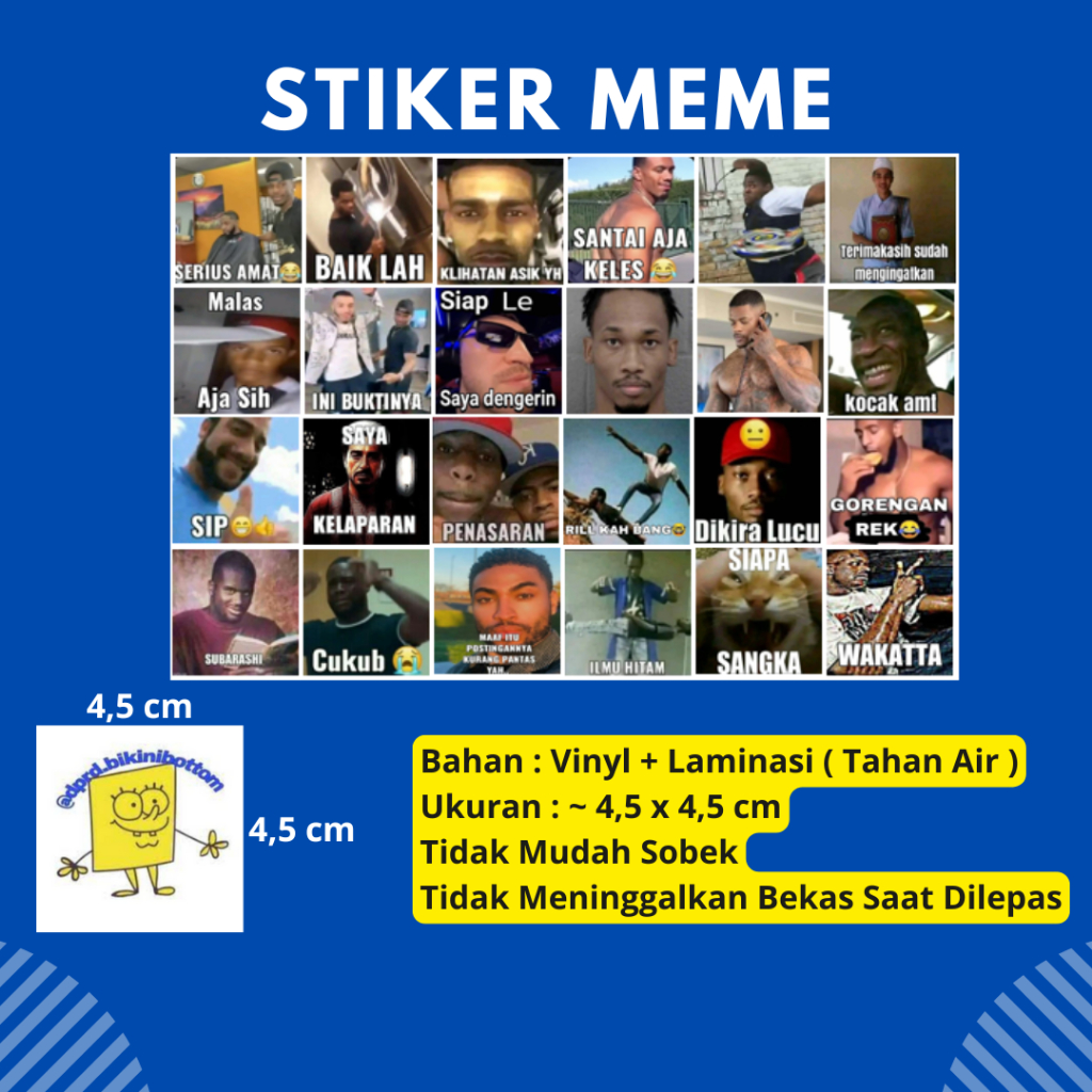 Jual Stiker Meme Jawir V4 | Shopee Indonesia