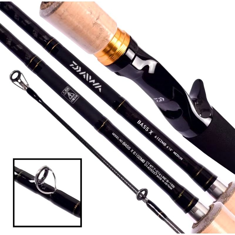 Jual joran BC Daiwa BASS X | PILIH UKURAN | BAITCASTING | ALAT PANCING UNGGULAN | Shopee Indonesia