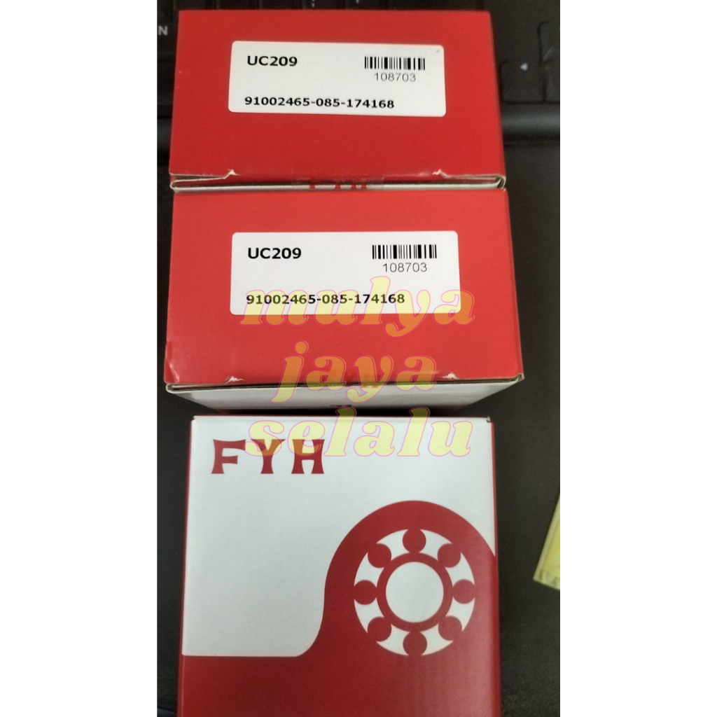 Jual BEARING UC 209 FYH ORI INSERT BEARING AS 45MM | Shopee Indonesia