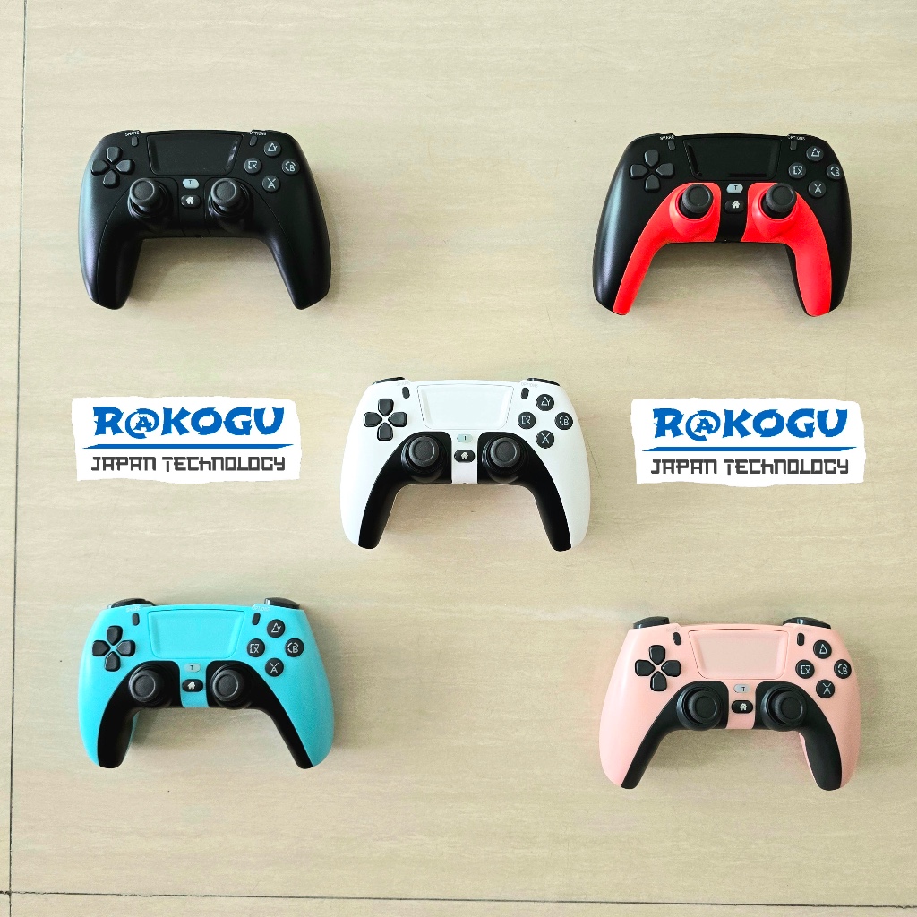 Jual Wireless Controller PS4 Model PS5 Bluetooth Gamepad untuk Nintendo ...