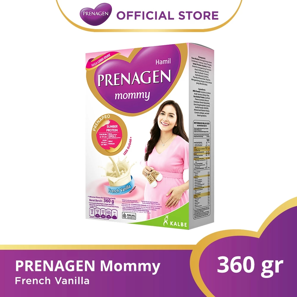 Jual PRENAGEN Mommy Susu Ibu Hamil Rasa French Vanila 180g | Shopee Indonesia