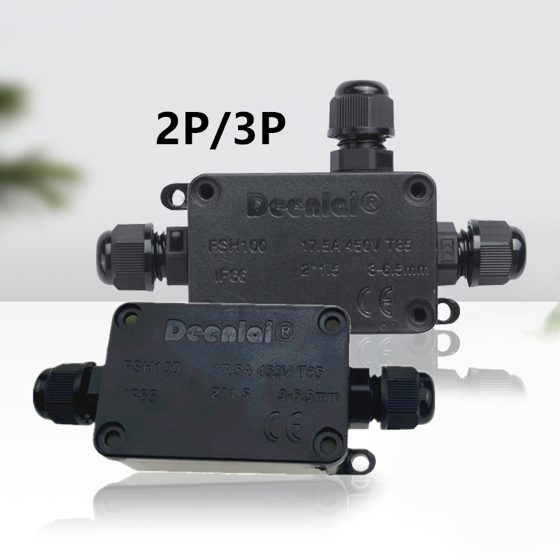 Jual Junction Box 2/3 Hole Junction Box 2/3 Lubang Box Connector ...