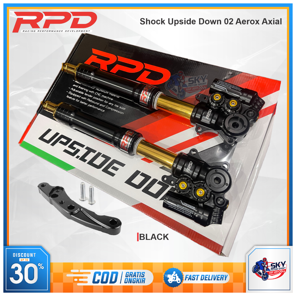 Jual Shock USD RPD 02 Aerox Old New Bracket Axial Original | Shopee ...