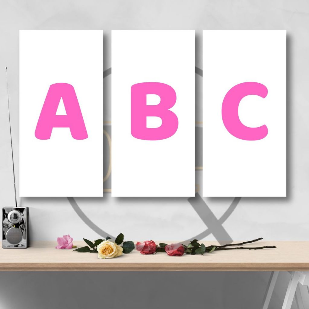 Jual pusatquote Hiasan Dinding Custom Huruf Pink Dekorasi Kamar Wanita ...