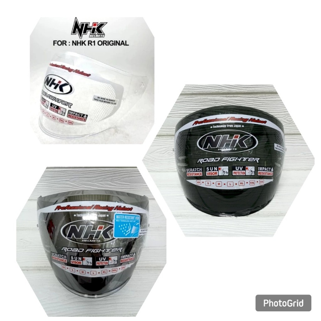 Jual Kaca Helm NHK R1 Visor Ori | Shopee Indonesia