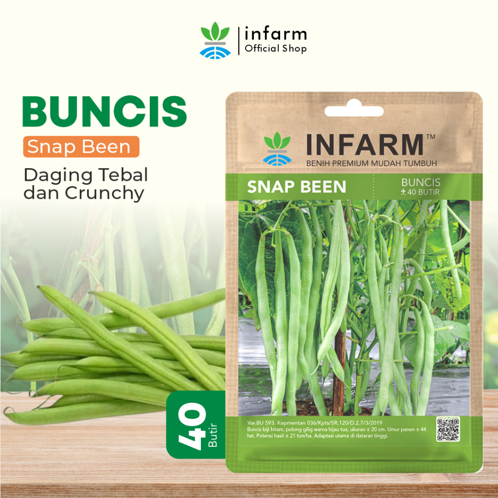 Jual INFARM - Benih Bibit Biji Super Buncis | Shopee Indonesia