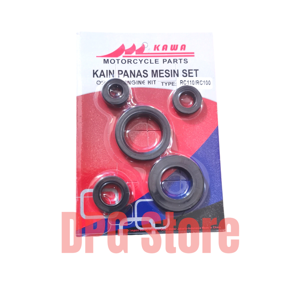Jual OIL SEAL SIL KIT KOMPLIT RC80 RC100 CRYSTAL TORNADO BRAVO KAWA | Shopee Indonesia