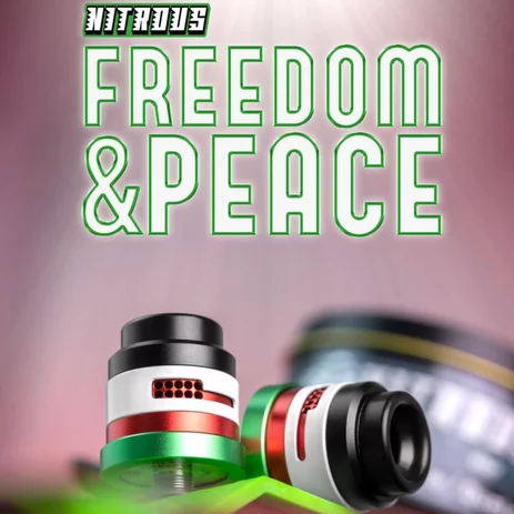 Jual NITROUS 22MM RDA FREEDOM AND PEACE AUTHENTIC RDA 22MM | Shopee ...
