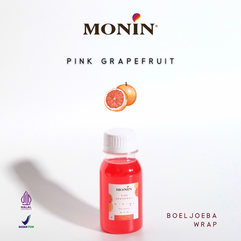 Jual Monin Pink Grapefruit Syrup Repack [30, 50, 100] g | Shopee Indonesia