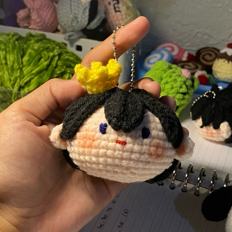 Jual [PRE ORDER] Chibi Head Haikyuu Keychain Crochet | Shopee Indonesia