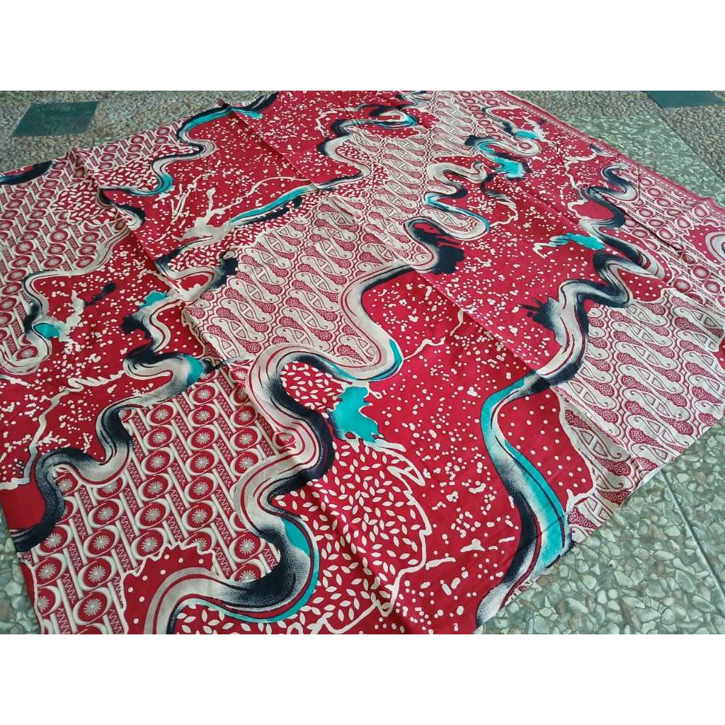 Jual Kain Batik SOLO motif galaran parang abstrak | Shopee Indonesia