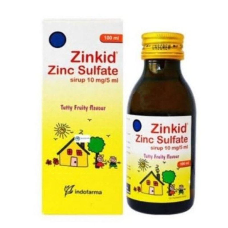 Jual Zinkid 10mg/5ml Sirup 100ml (per Botol) | Shopee Indonesia